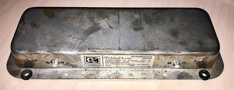O.C. Electronics Folded Line Reverberation Device, Type 73 | Reverb
