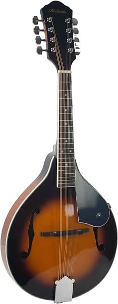 Alabama ALM25 A-Style Mandolin - Tobacco Sunburst | Reverb
