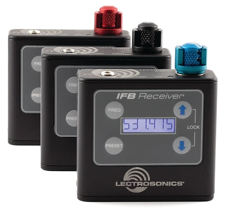 (Mint) Lectrosonics IFBR1B UHF Multi-Frequency Belt-Pack IFB | Reverb