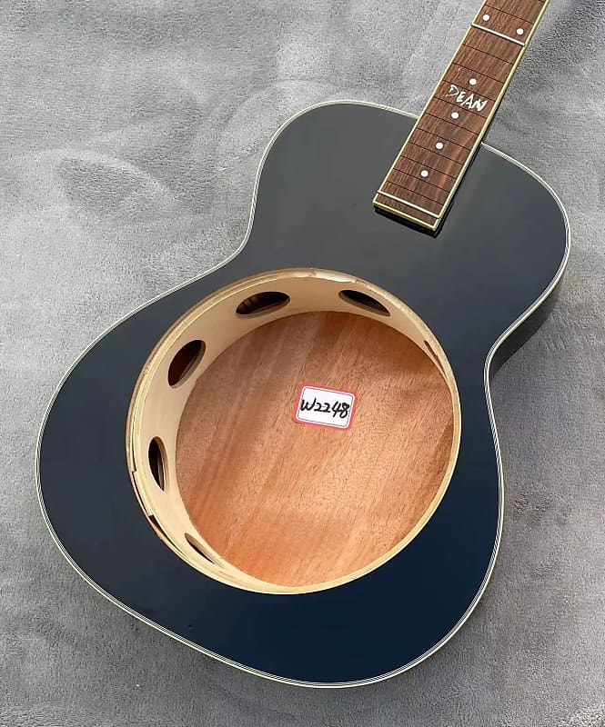 Dean 4 String Dobro Resonator Bass Body and Maple Neck | Reverb