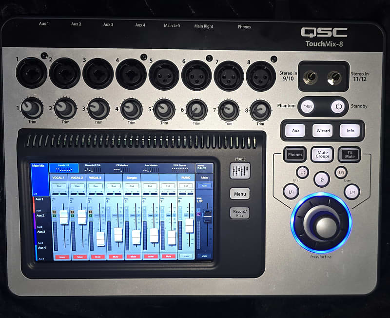 QSC TOUCHMIX 8 | Reverb