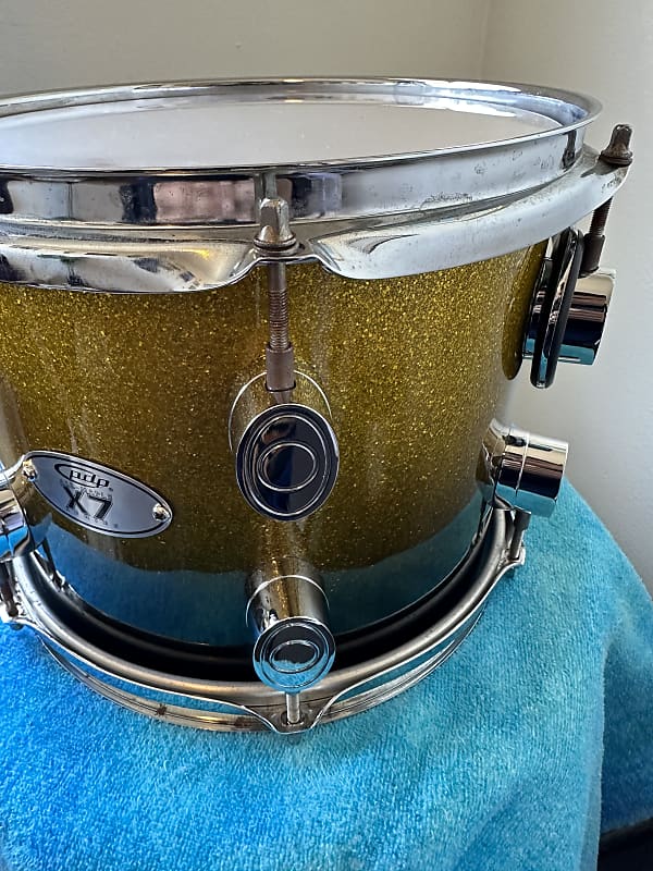 PDP X7 all Maple Series 8x10" Rack Tom with Chrome Hardware | Reverb