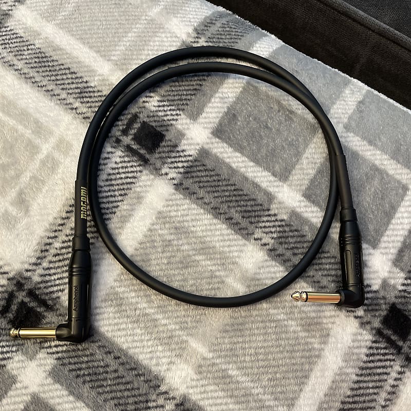 Mogami Gold Instrument 3RR Right Angle to Right Angle | Reverb