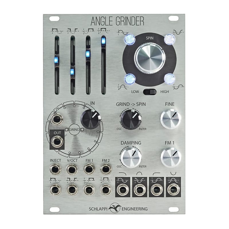 Schlappi Engineering Angle Grinder Eurorack Module | Reverb UK