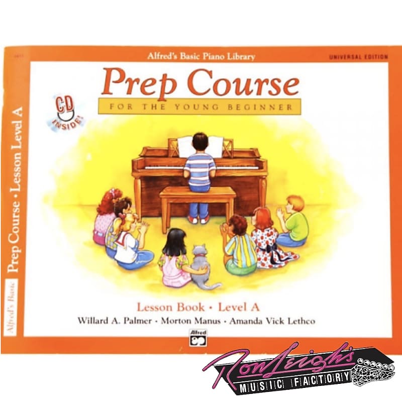 Alfred's Basic Piano Library Prep Course for the Young | Reverb