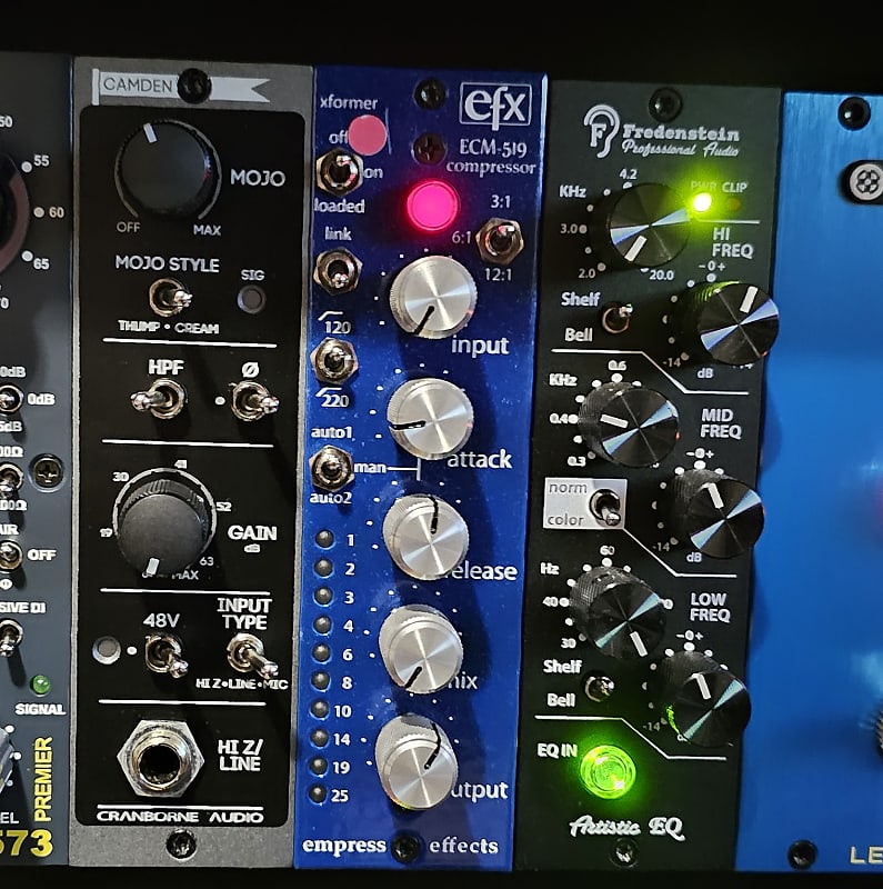 Empress Effects ECM-519 FET Compressor 500 Series Empress | Reverb