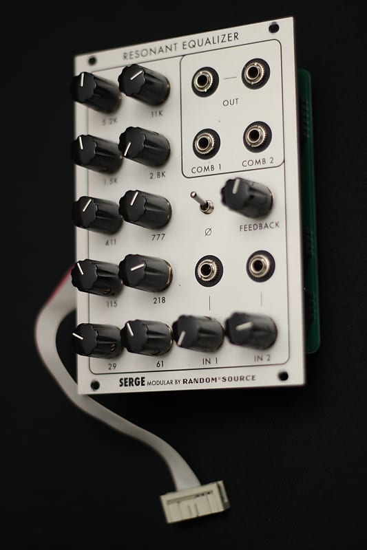 Random Source Serge Resonant Equalizer 2018 - Silver | Reverb