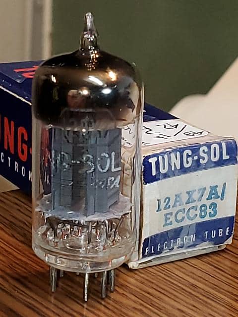 12AX7/12AX7A Tung-Sol NOS/NIB MaxiPreamp2/TV-7 tested | Reverb