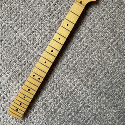 Warmoth Stratocaster neck with tuners maple | Reverb