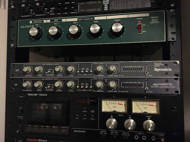 PAIR of Symetrix 501 Peak-RMS compressor / limiter units, as | Reverb