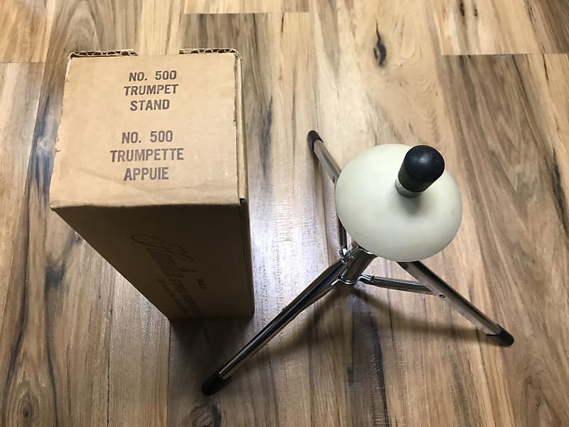 Hamilton No. 500 Trumpet Stand - Silver | Reverb