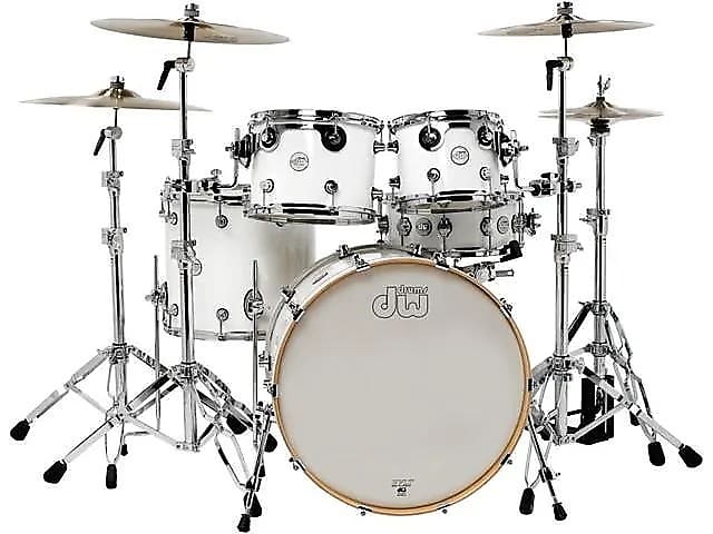 DW Design Series 5pc Drum Kit - "Gloss White Lacquer" | Reverb