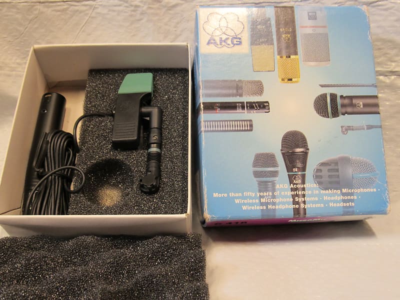 AKG C418 Condenser MicroMic Instrument Microphone - Flexible | Reverb