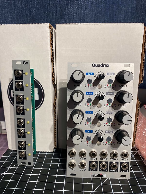 Intellijel Quadrax + Gx Expander Module | Reverb