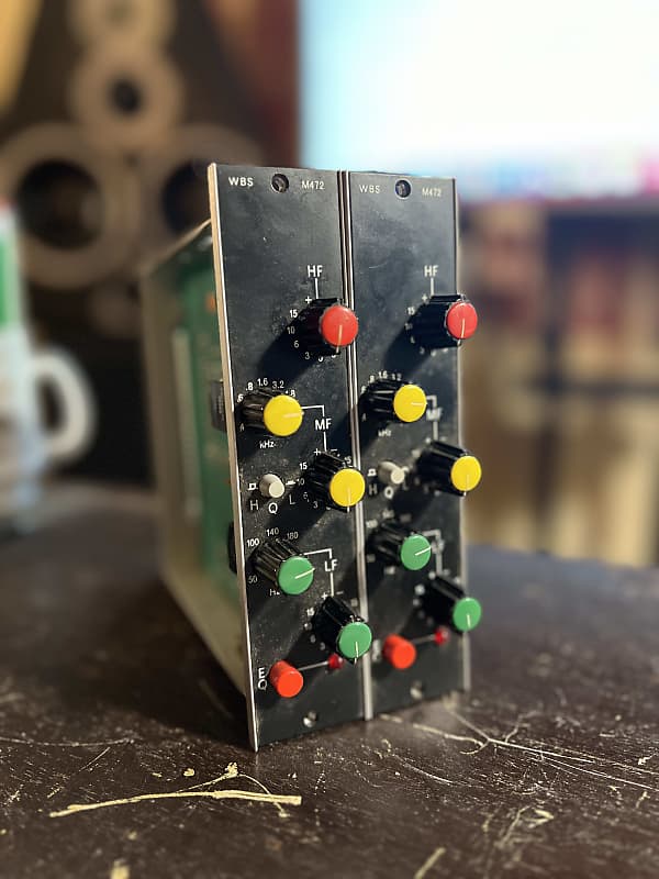 Ward Beck Systems Equalizer Model M472 70's PAIR | Reverb