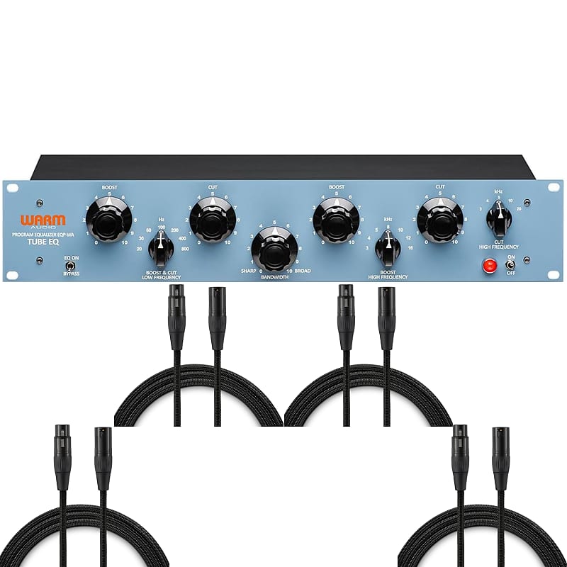 Warm Audio EQP-WA Pultec Style Tube Equalizer w/ Cables | Reverb