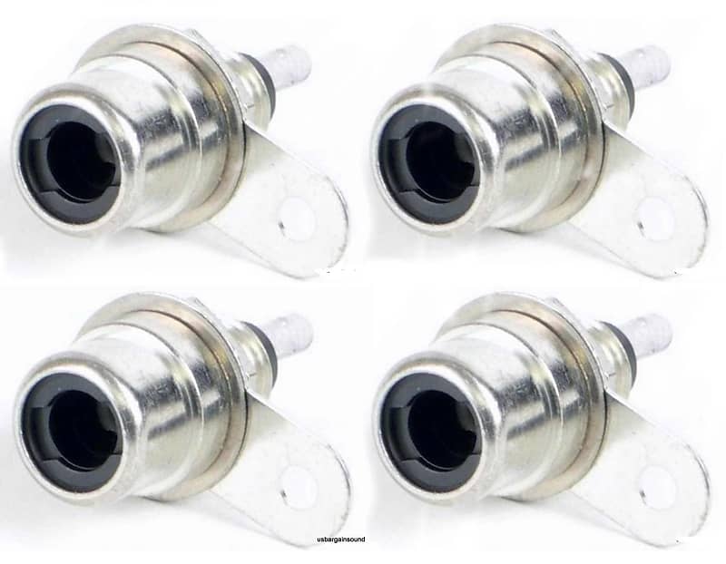 (4 PACK) SWITCHCRAFT 3501FPX RCA Chassis Panel Mount Jack - | Reverb