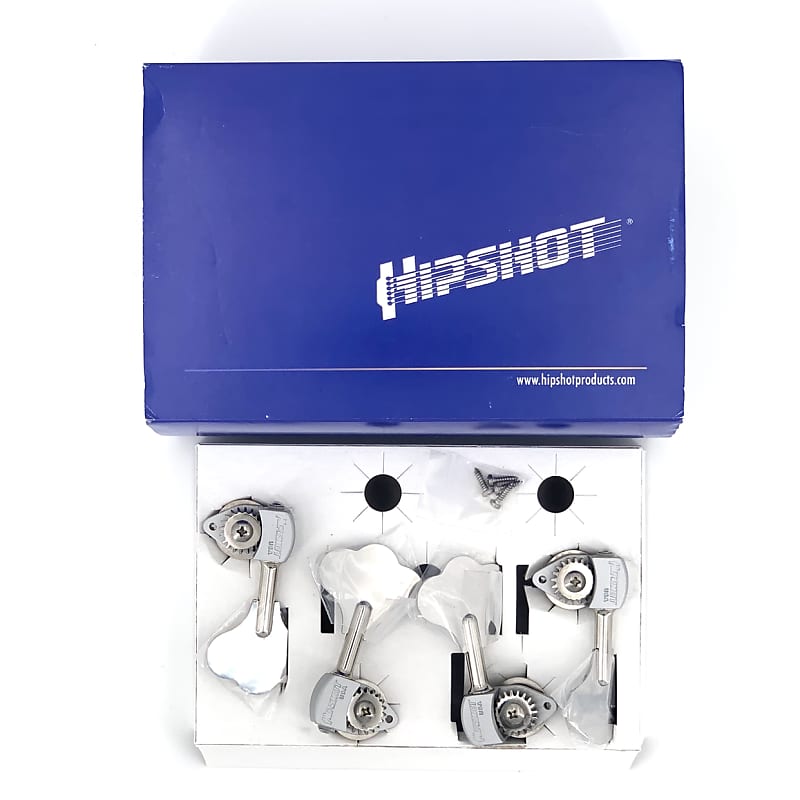 Hipshot 20675C HB6C-1/2" Ultralite Chrome Bass Tuners (4) - | Reverb