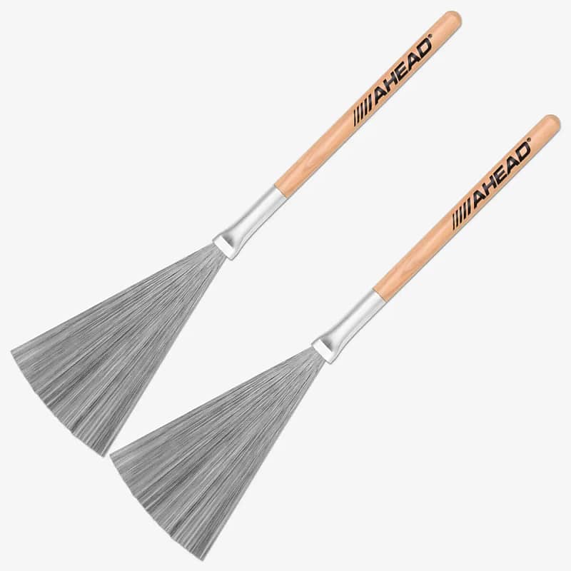 Ahead Slim Grip Wood Handle Wire Brush | Reverb