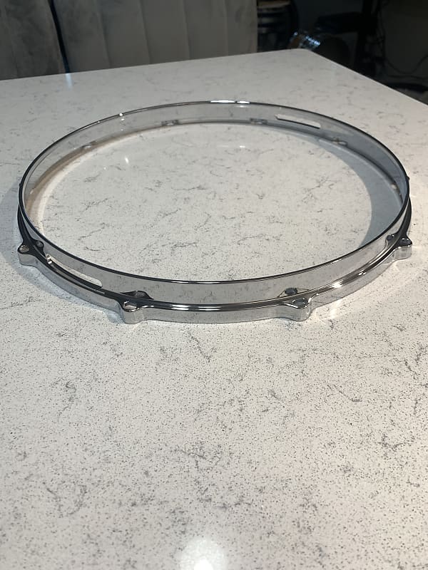 DFD Die cast snare side hoop Chrome | Reverb