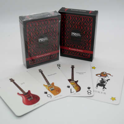 New PRS Paul Reed Smith Guitar Poker Playing Cards Sealed | Reverb