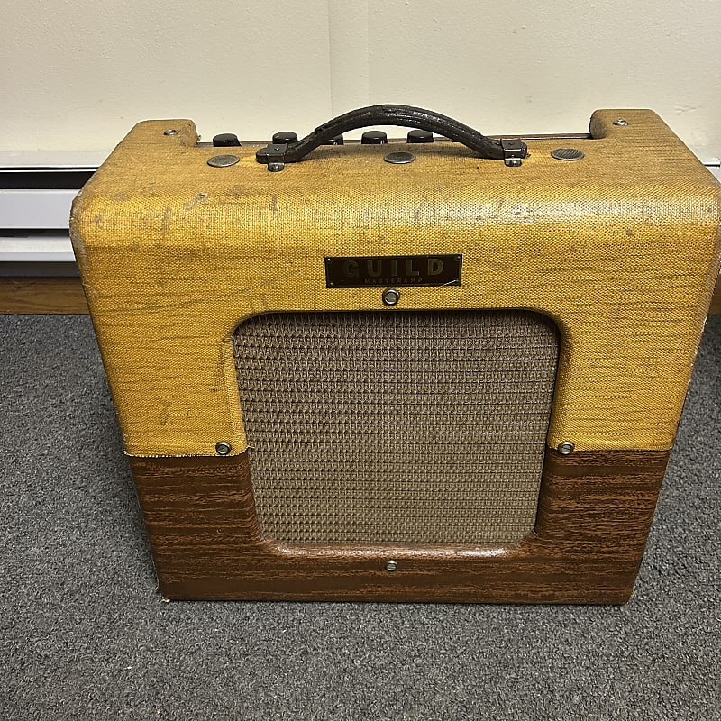 1956 Guild Tweed Masteramp Guitar Amplifier Just Serviced | Reverb