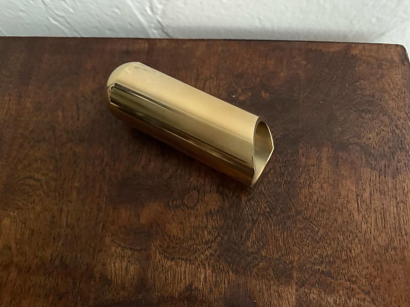 Rock Slide Brass Guitar Slide, Large Balltip 2020s Brass | Reverb