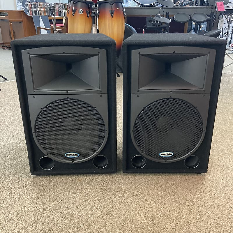 Samson RS15 Speakers - Pair | Reverb