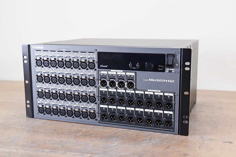 Yamaha Rio3224-D2 32-In / 24-Out Dante Stage Box (church | Reverb