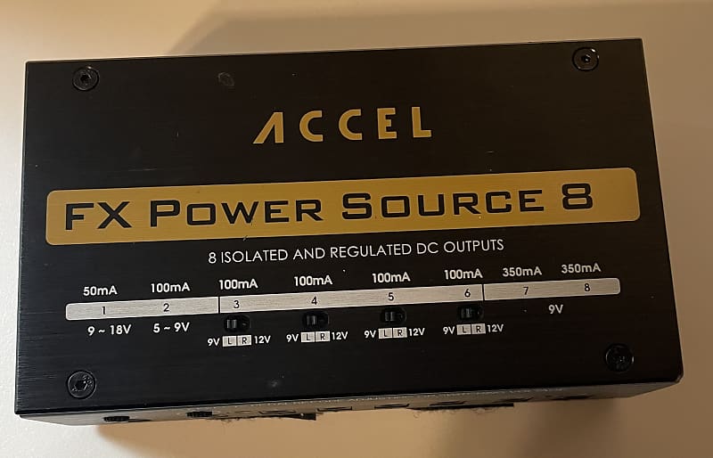 Accel FX Power Source 8 2020s - Red | Reverb