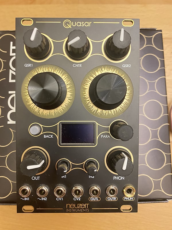 Neuzeit Instruments Quasar 2022 Black Eurorack Immersive | Reverb
