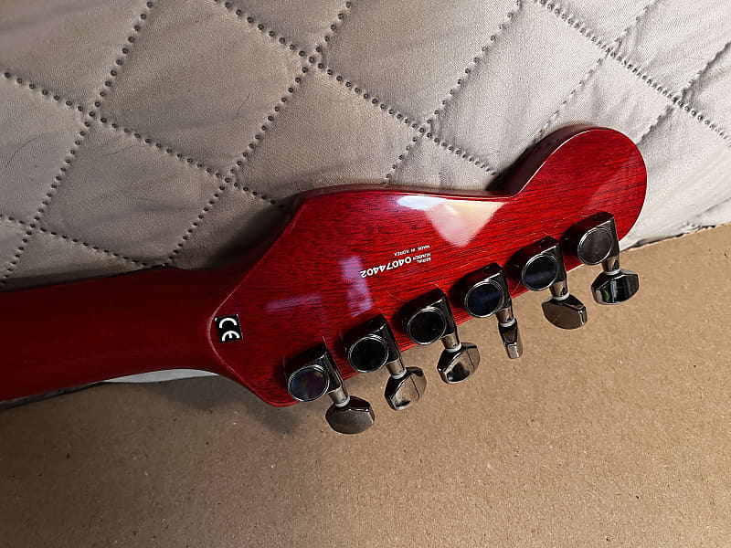 Fender Showmaster Stratocaster SSS Cherry Sunburst Electric | Reverb