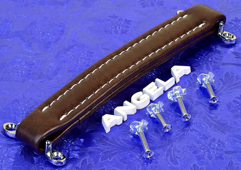 Heavy Duty Vintage Style Steel Reinforced Brown Amp Handle, | Reverb