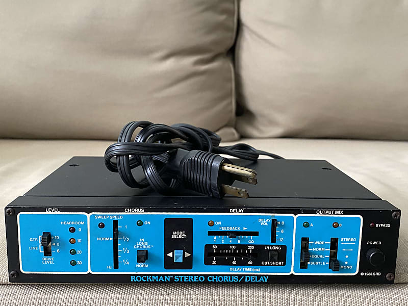 Rockman Rockmodule Chorus & Delay half rack unit Tom Scholz | Reverb