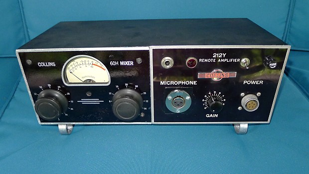 Collins Radio Company 1950's tube microphone preamp mixer amp | Reverb