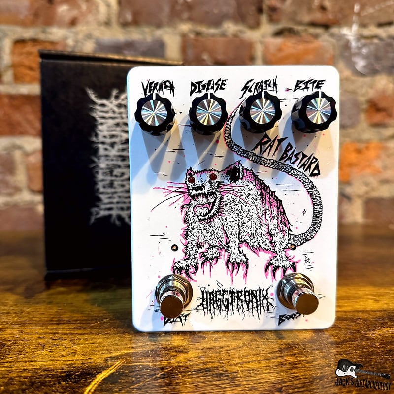 Haggtronix Rat Bastard V2 Boost/Distortion *NEW* | Reverb