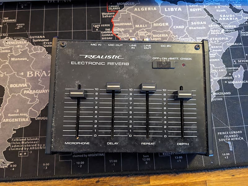 Radio Shack Realistic electronic reverb 1980 | Reverb