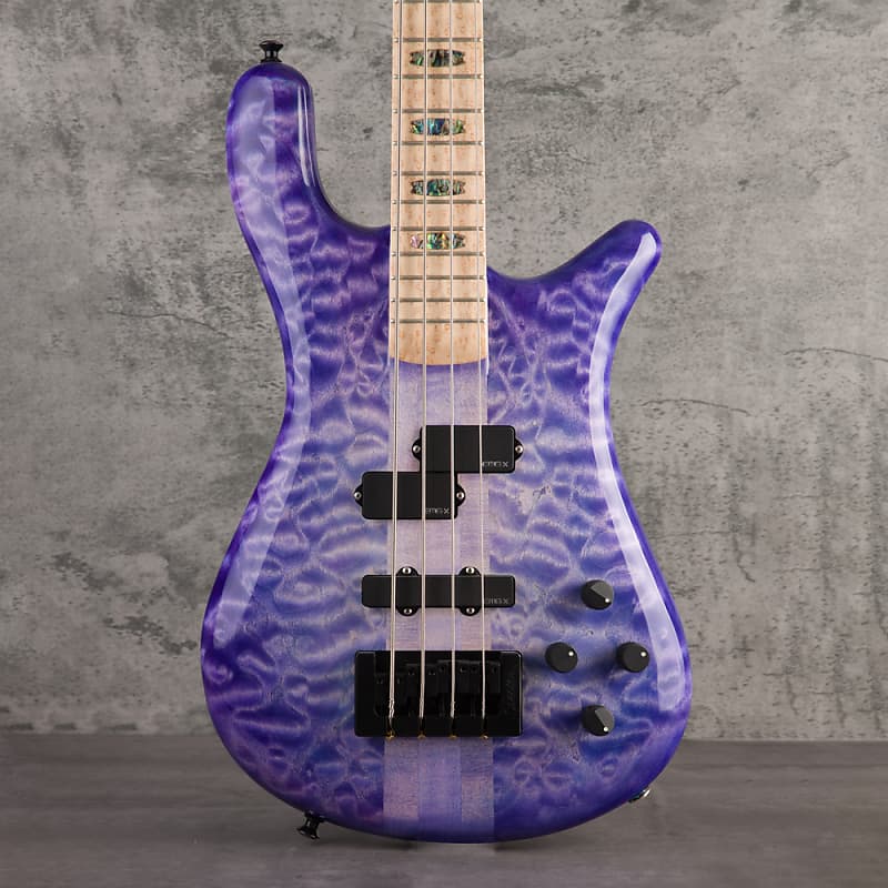 Spector USA Custom NS-2 Bass Guitar - Rain Glow - | Reverb
