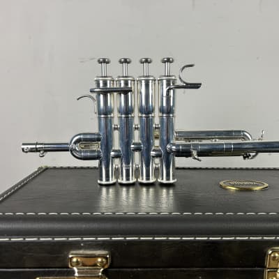 Yamaha YTR-9910 Piccolo Trumpet - Silver w/ Case and Tuning | Reverb