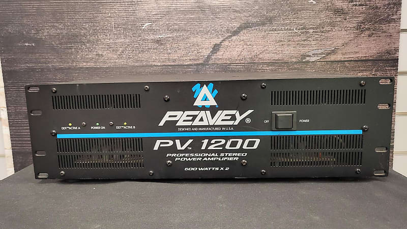 Peavey pv 1200 Power Amplifier (San Antonio, TX) | Reverb