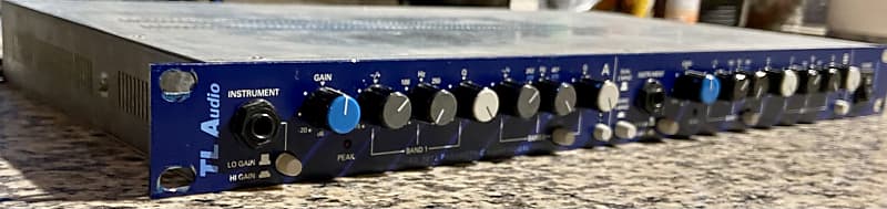 TL Audio EQ-2012 Indigo Series Dual 4-Band Valve Equalizer | Reverb