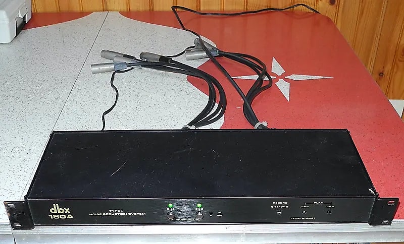 DBX 180A Type I Tape Recorder Noise Reduction Rack Mount | Reverb