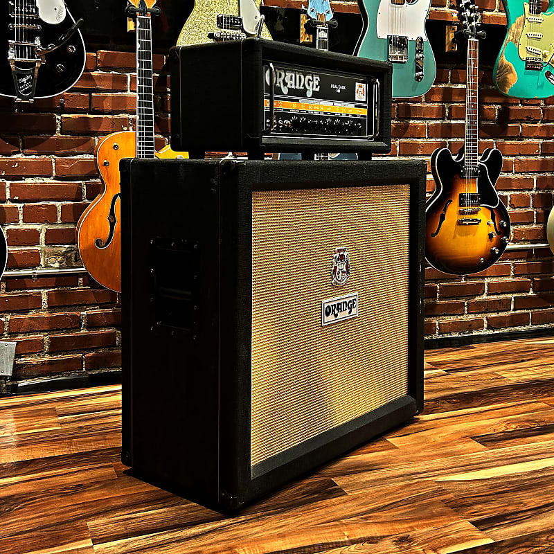 Orange Dark 100 Half Stack - 100 watt 2 Channel Tube Head | Reverb