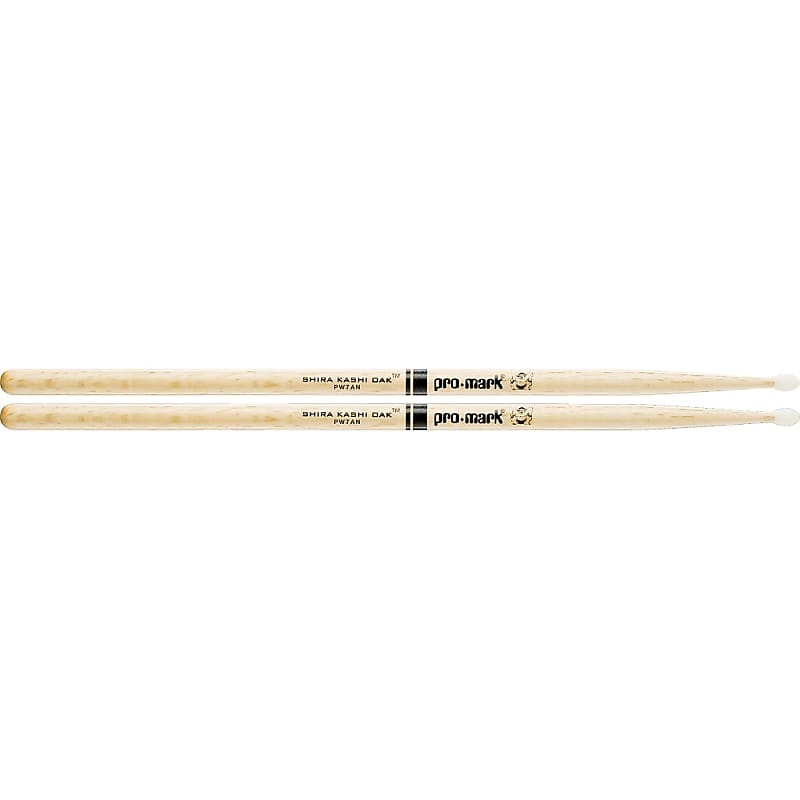 Promark Japanese White Oak Drumsticks Nylon 7A | Reverb