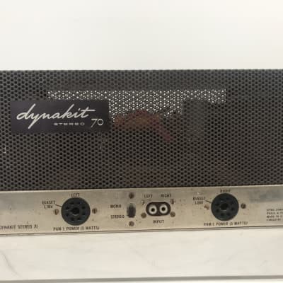 Dynaco ST-70 Stereo-70 Dynakit Stereo Tube Power Amplifier | Reverb