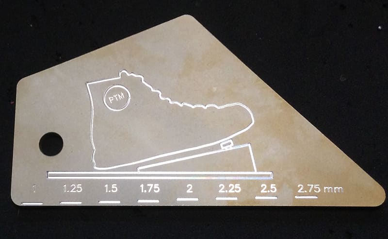 USA made Pedal to the Metal "PTM" 1/8" Aluminum Guitar Fret | Reverb