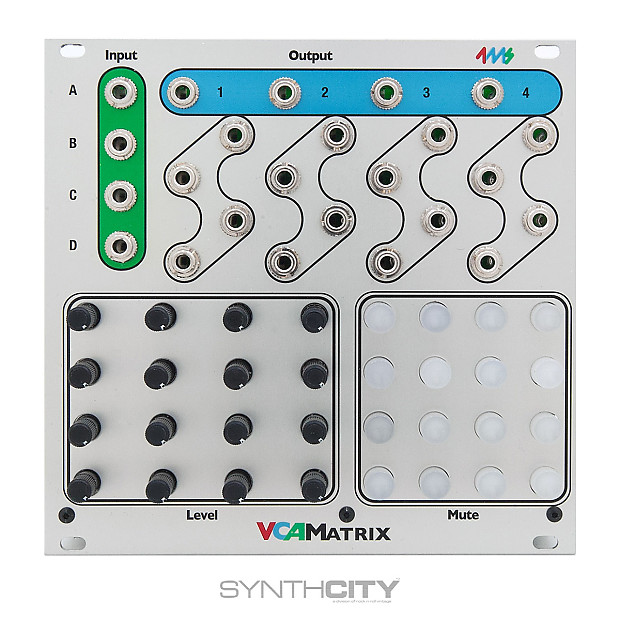 4MS VCA Matrix Eurorack Module | Reverb