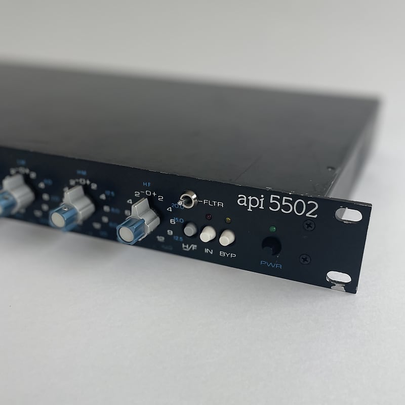 Vintage API 5502 EQ Equalizer Rare #14 of Very Few Built | Reverb UK