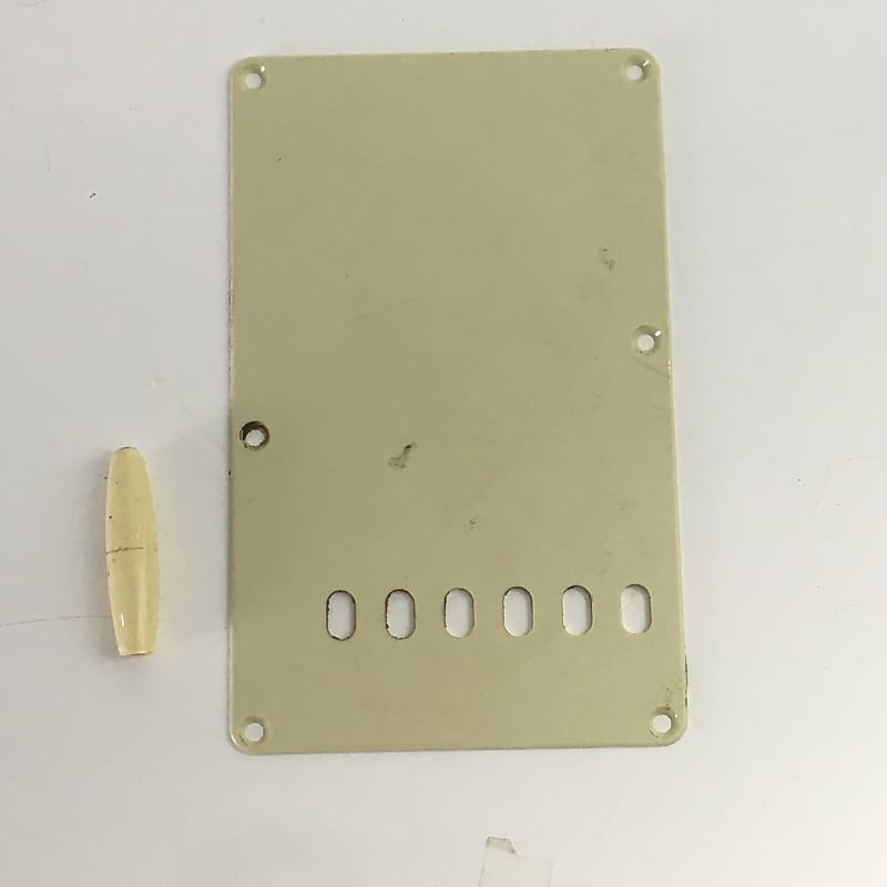 Genuine Fender Pure Vintage Spec Reissue Strat Tremolo Cover | Reverb