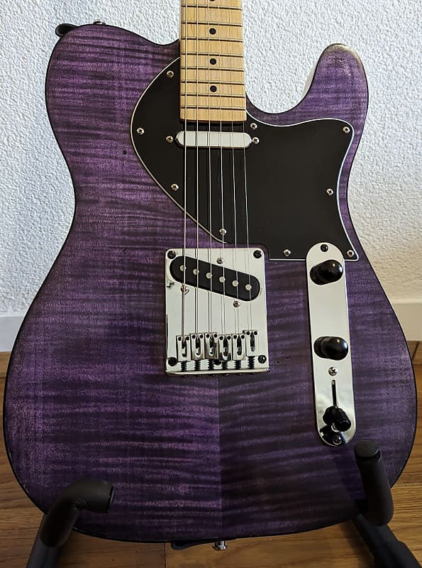 r3ject Guitars 'Purple Haze' TL Custom 2023 - Vibrant | Reverb